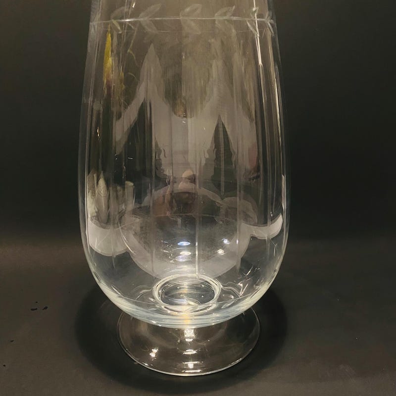Clear Brandy Vases - Etsy