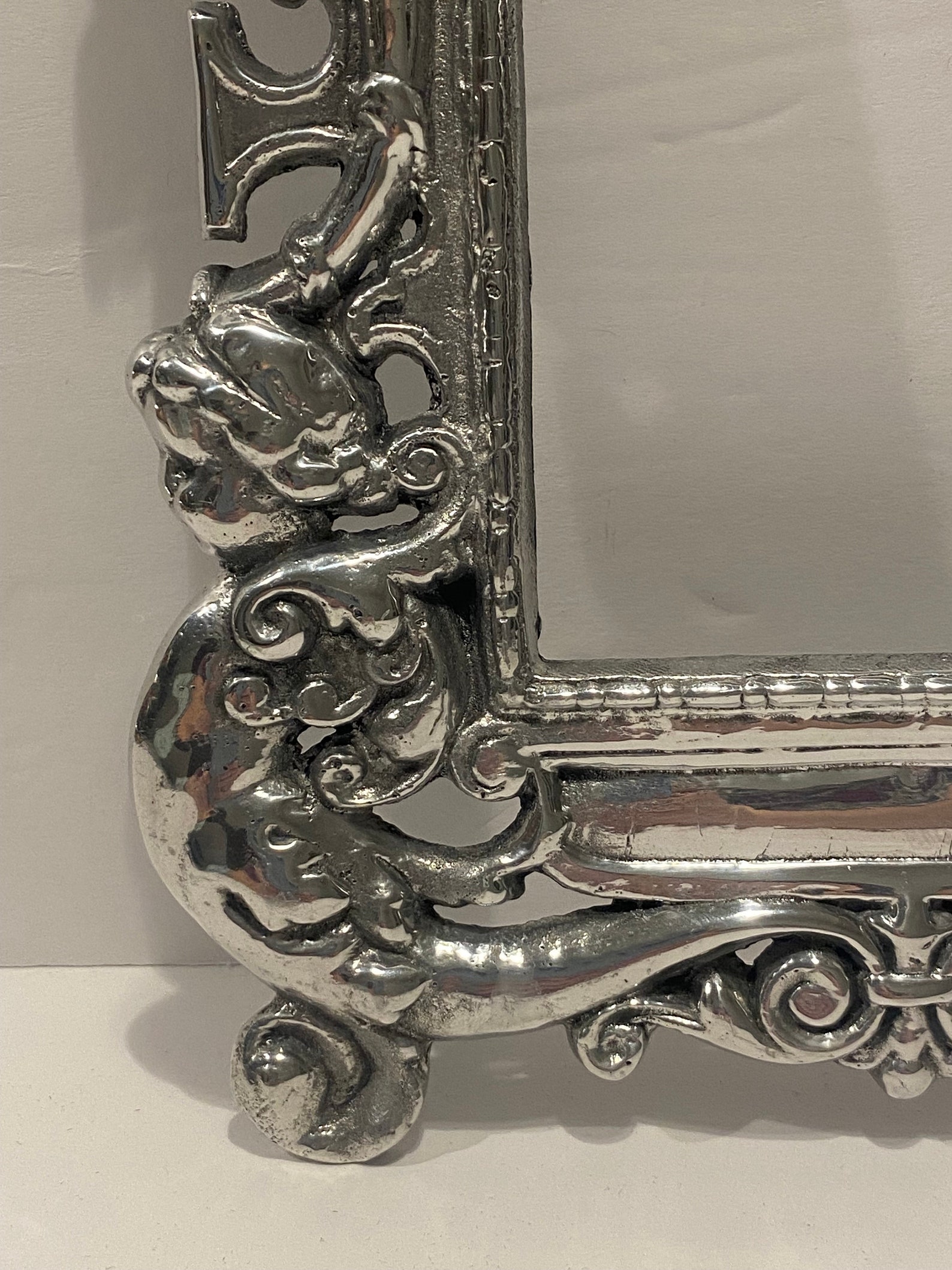 Antique Pewter Filigree Frame 107.5. Very Rare - Etsy
