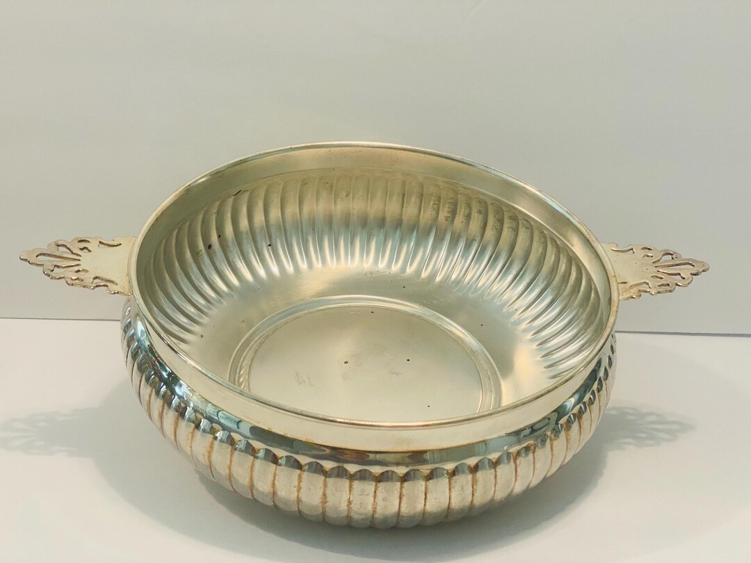 Antique the Sheffield Silver Co Round Silver Plated Casserole With Handle 9” - Etsy