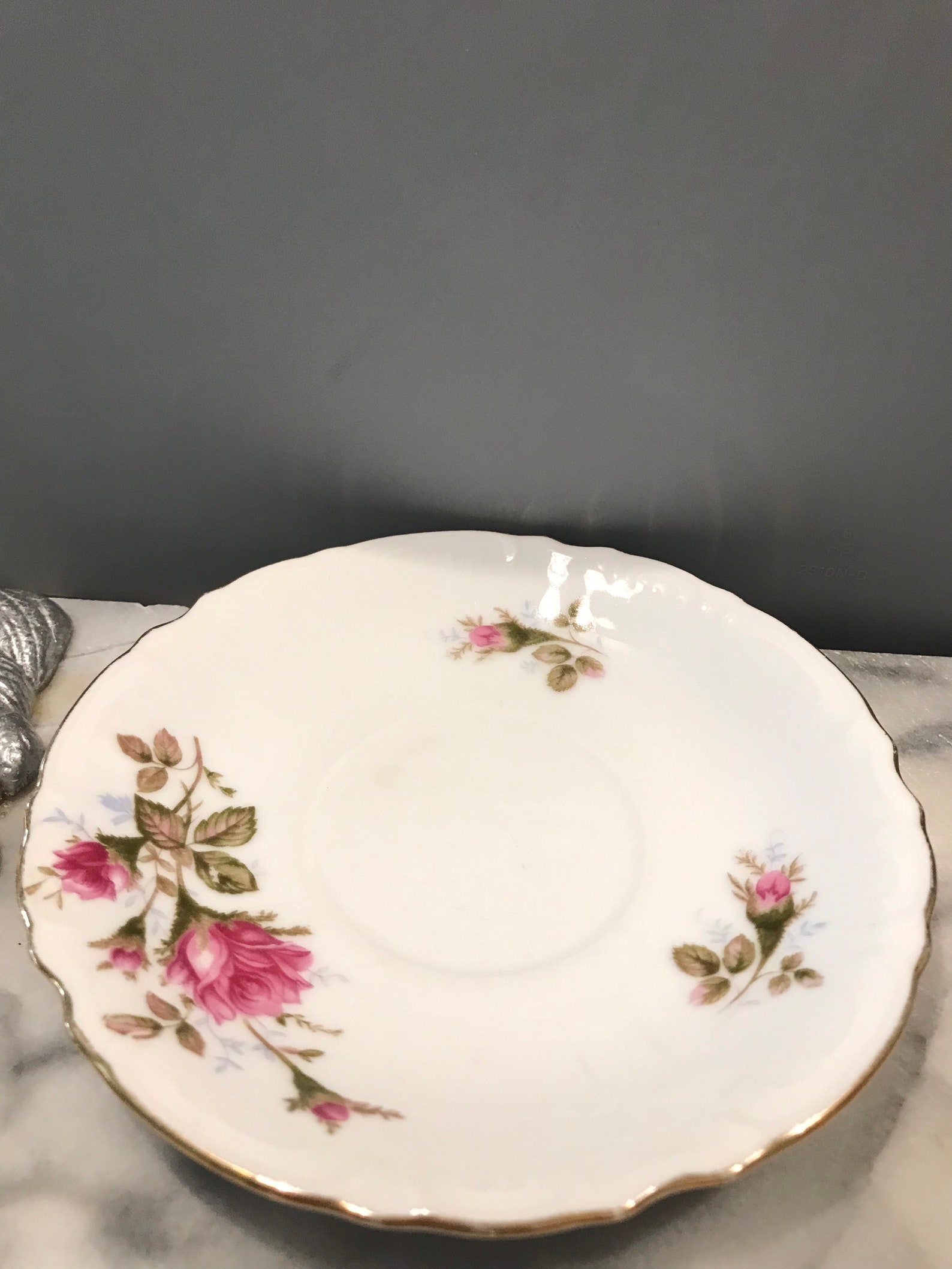 Vintage Royal Rose Fine China 3 Pc Set. - Etsy