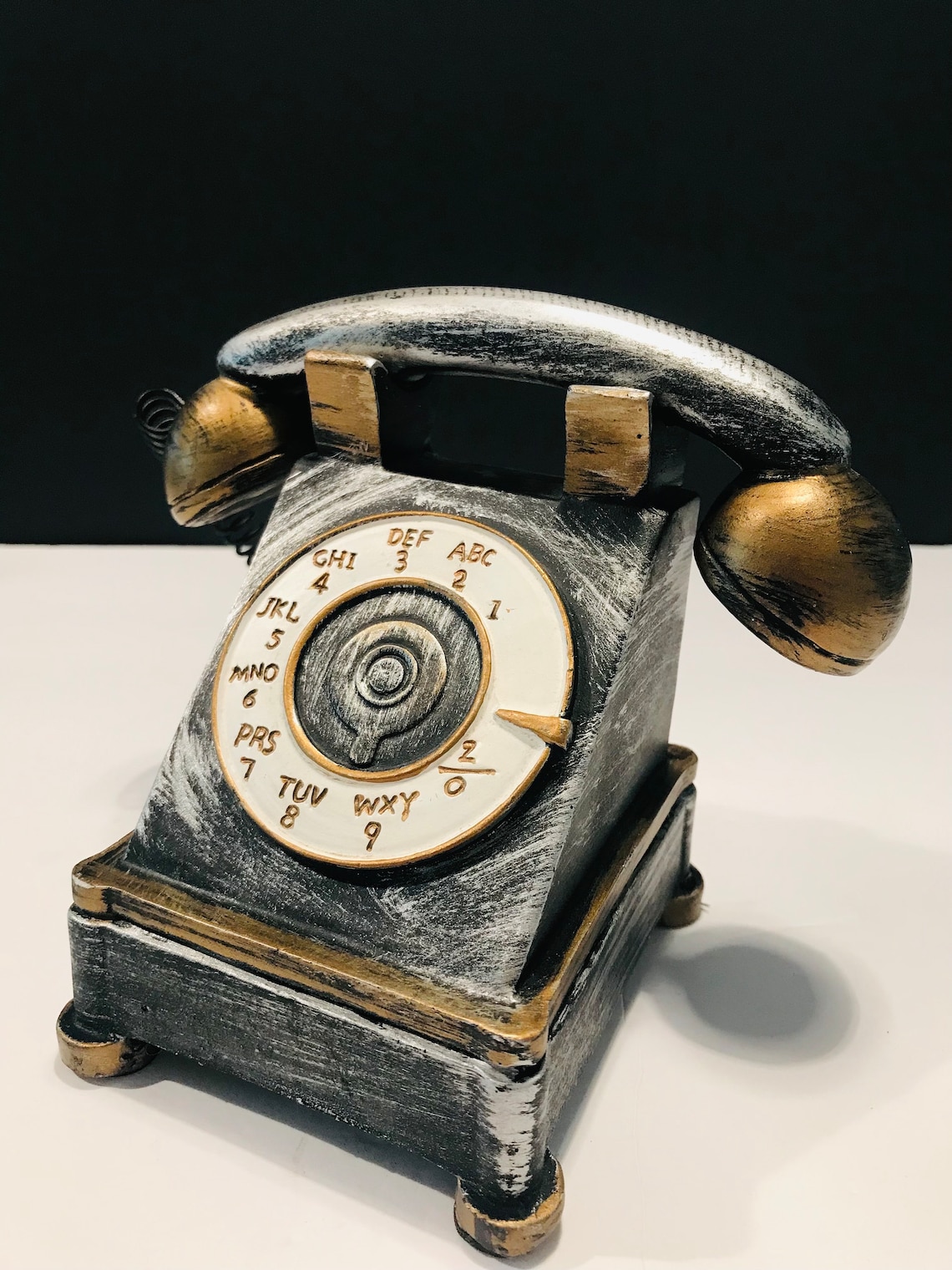 Vintage Decorative Telephone Landline Old Phone Figurine 56 - Etsy