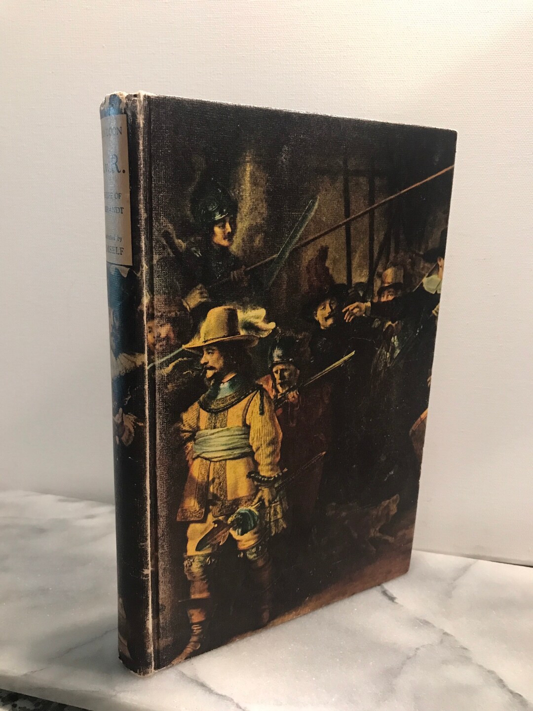 R.v.r:the Life of Rembrandt Van Rijn/ Van Loon, Hendrix Willem - Etsy