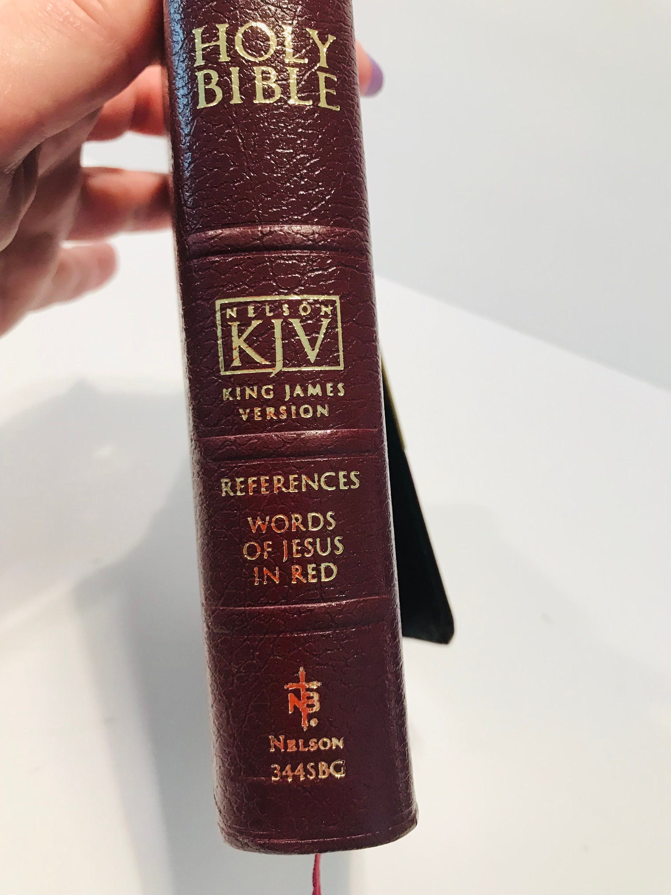 Vintage the Holy Bible Old & New Testaments King James Version - Etsy
