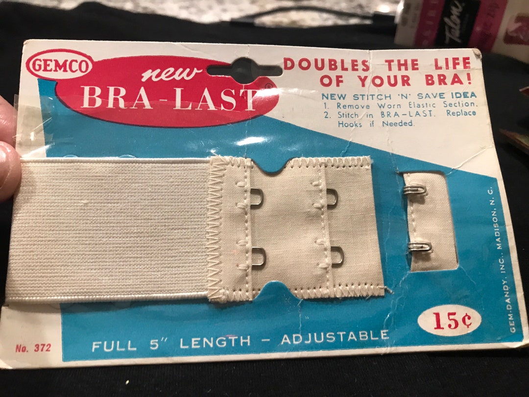Vintage From 1950’s Bra Repair Bra-last by Gemco Sewing Brassiere New ...