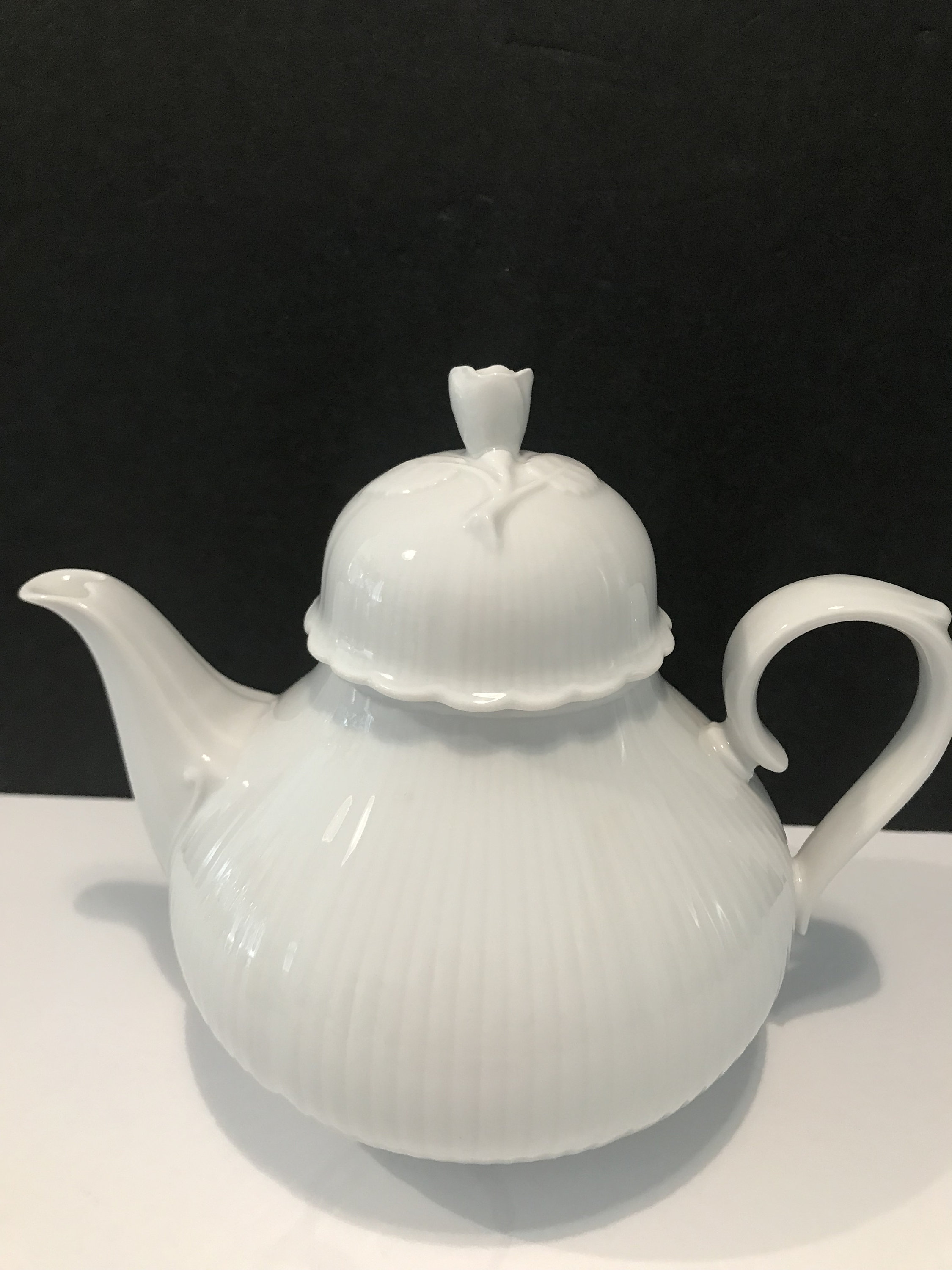 Vintage Tirschenreuth Salzburg Bavaria White Rose 3 Pieces Tea Set Very ...