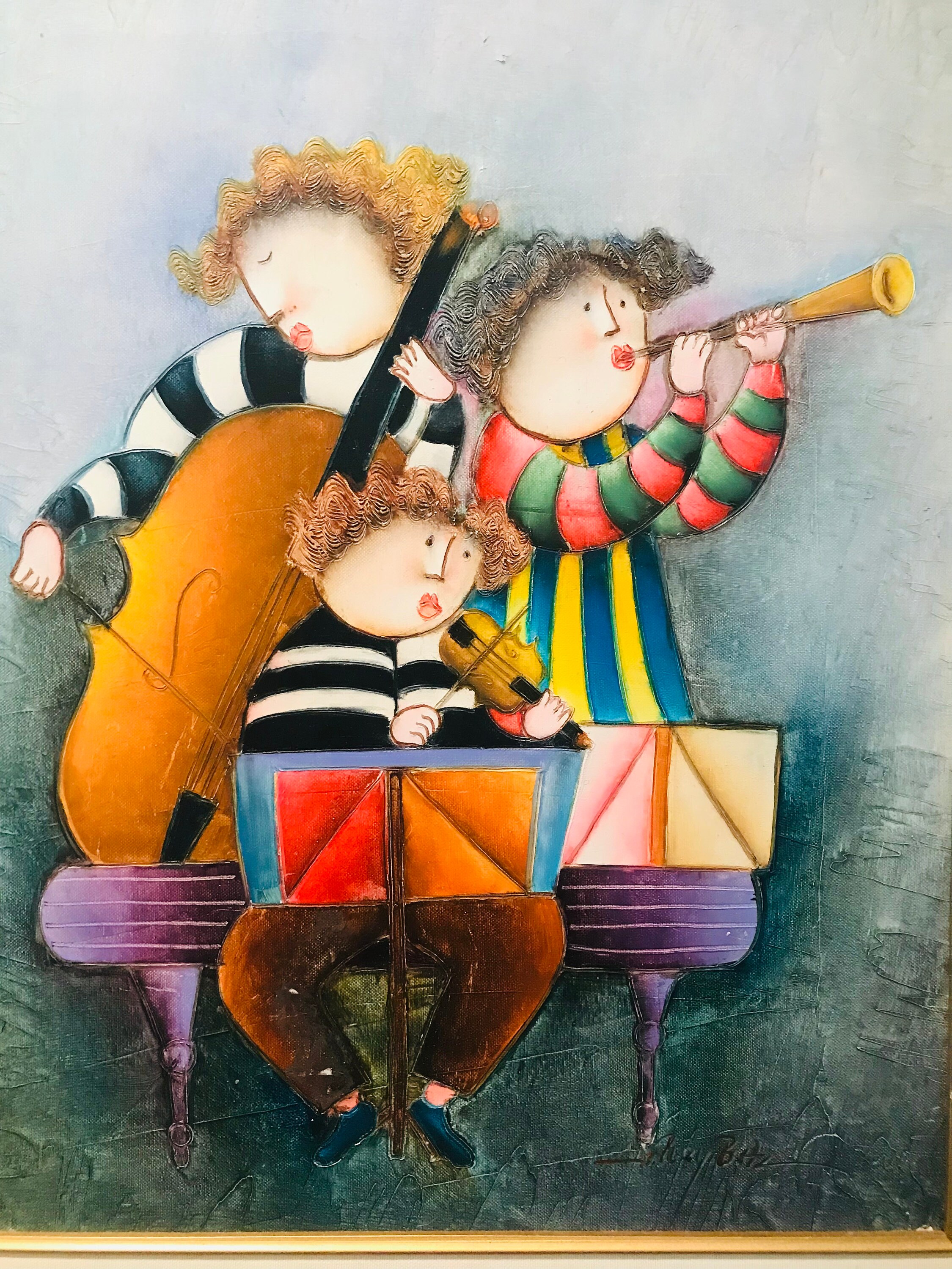 Vintage Joyce Roybal Framed and Signed Oil Painting 2621 - Etsy