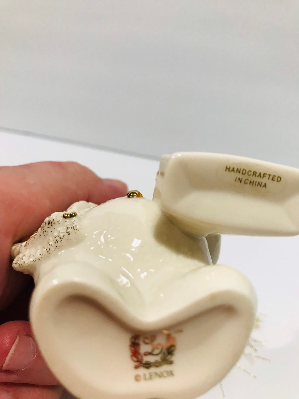 Vintage Lenox Treasure Handcrafted of Ivory China Personalized Snowman ...