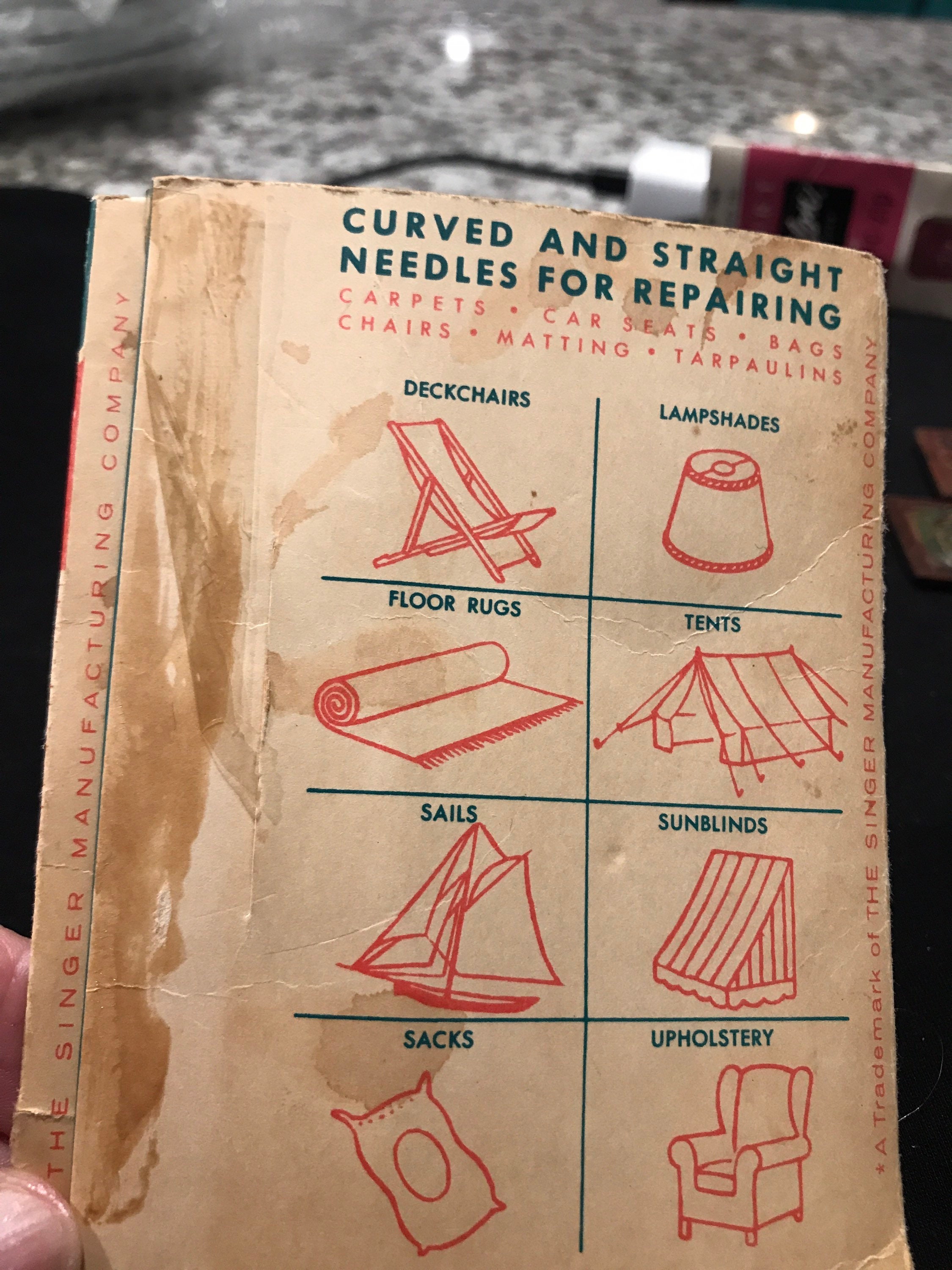 Vintage From 1950’s Hand Sewing Needles for Household Repair Singer 5 ...