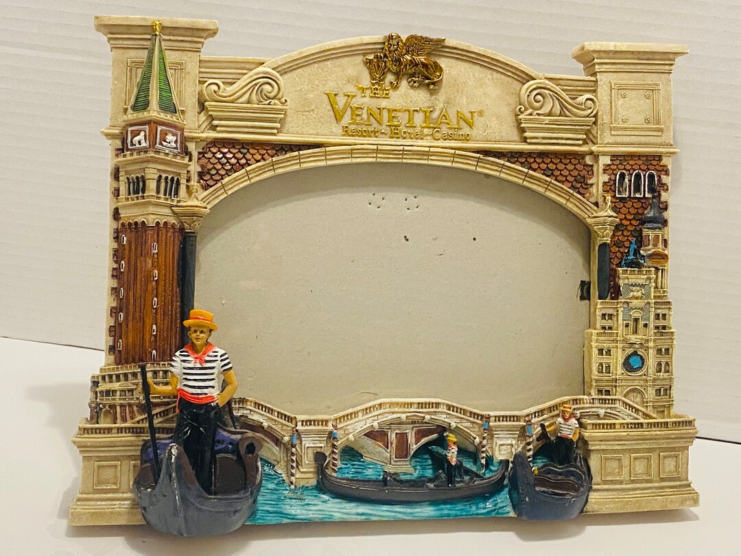 Venetian 3D Las Vegas Resort Photo Frame Decor Gift - Etsy