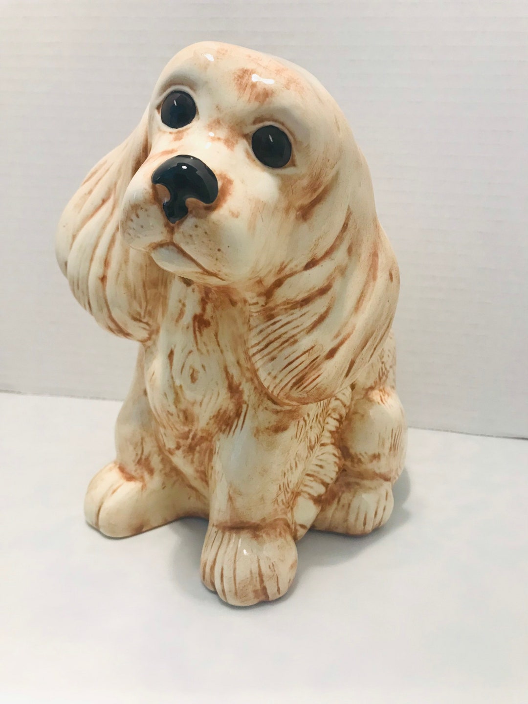 Vintage 70’s HOLLAND MOLD Ceramic Cocker Spaniel Poppy Figurine 8” - Etsy