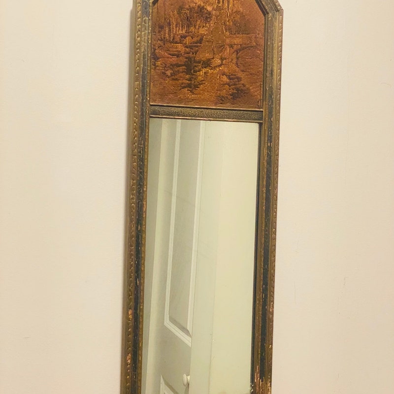 Antique Wood Mirror - Etsy