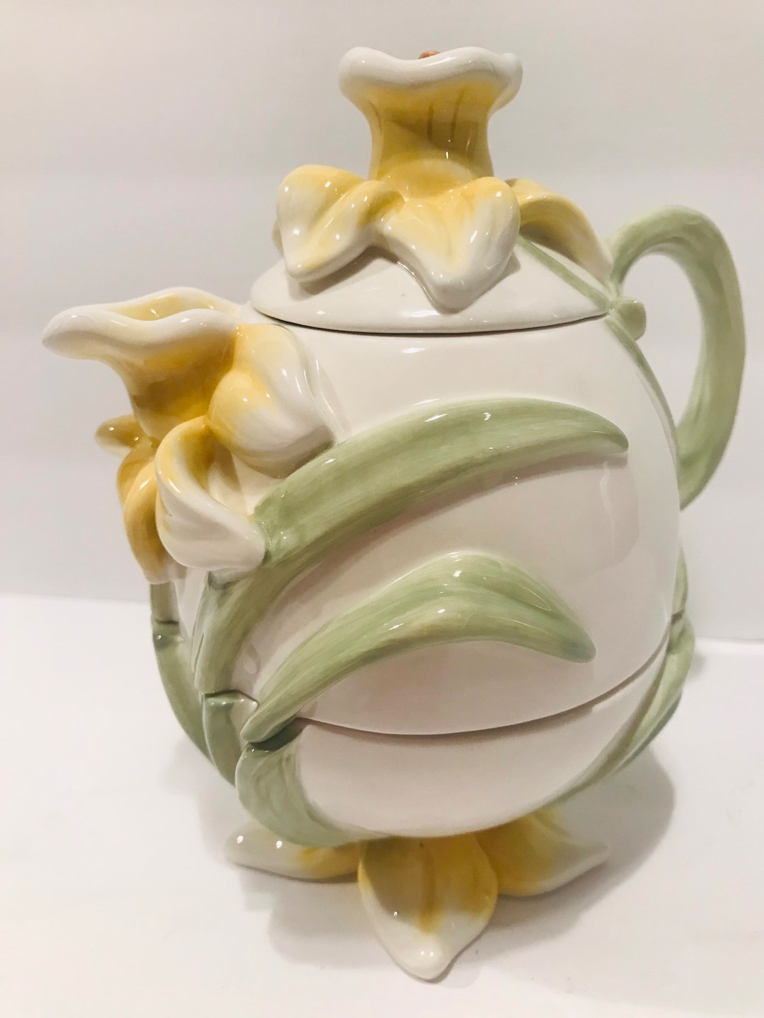 Very Rare Dept 56 Daffodil Tea for One Time to Celebrate - Etsy