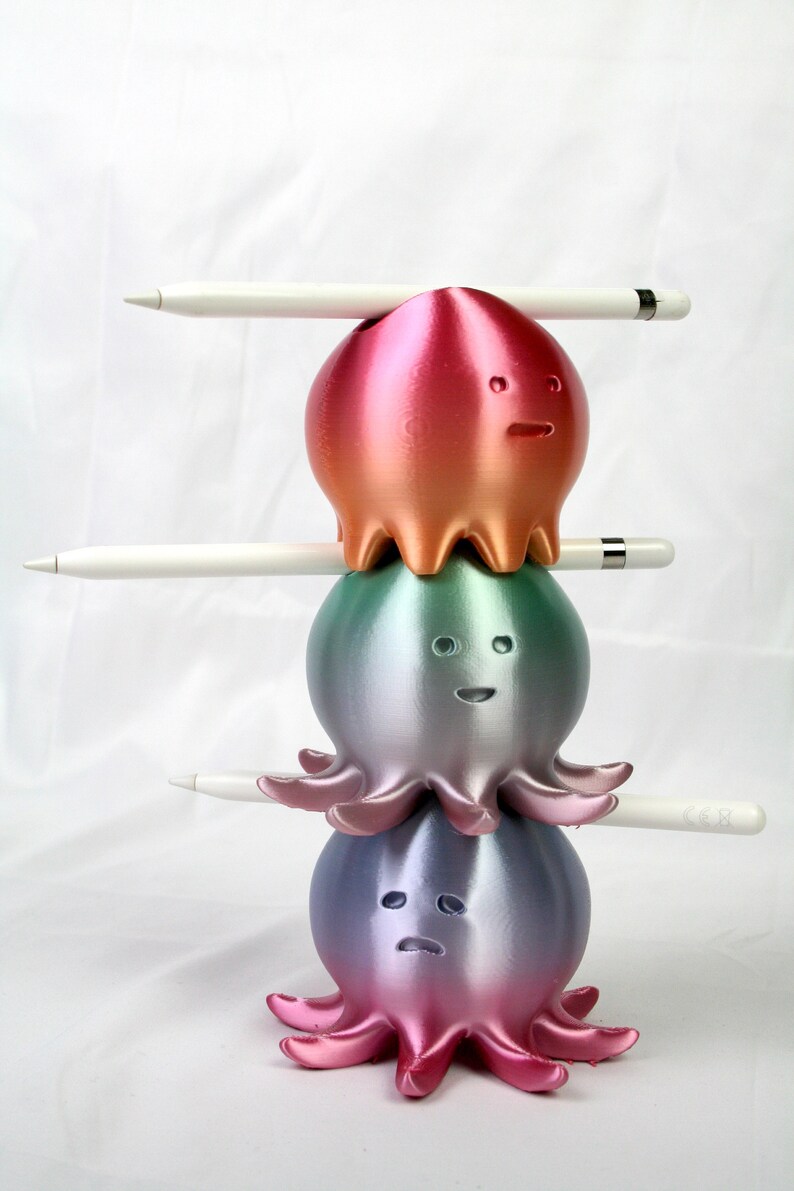 Octo Buddies Apple Pen Holders - Etsy