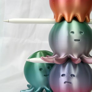 Octo Buddies Apple Pen Holders - Etsy