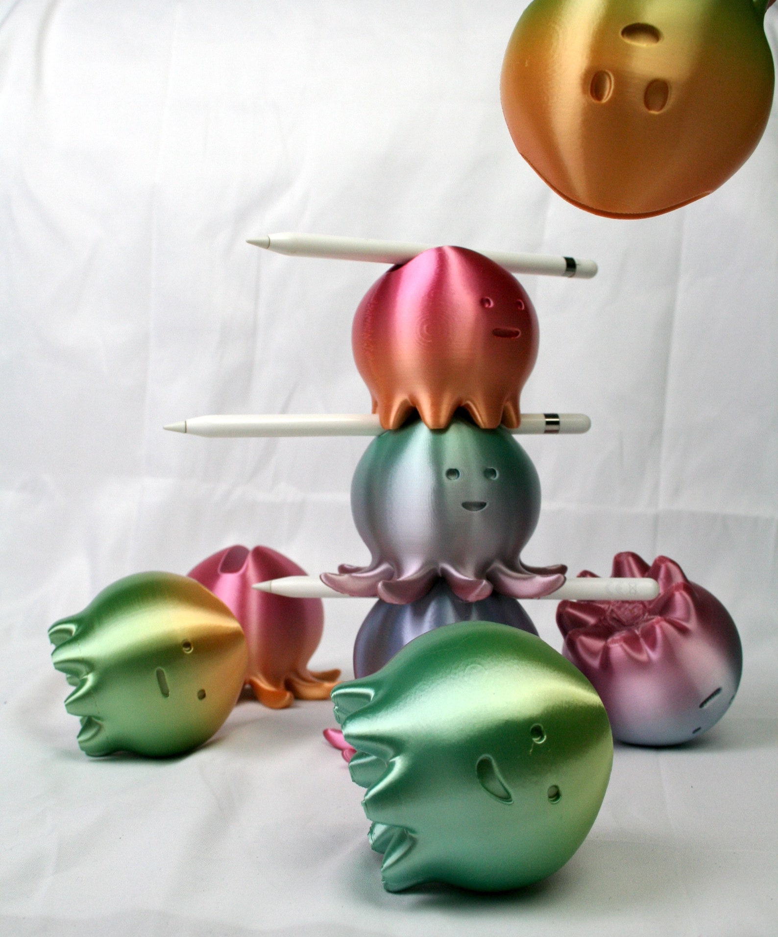 Octo Buddies Apple Pen Holders - Etsy