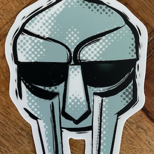 MF DOOM Vinyl Sticker - Etsy