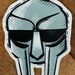 MF DOOM Vinyl Sticker - Etsy