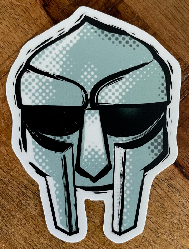 MF DOOM Vinyl Sticker - Etsy