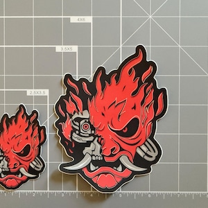 Samurai - Cyberpunk 2077 Vinyl Sticker [two Size Options - 3 Inch and 5 ...