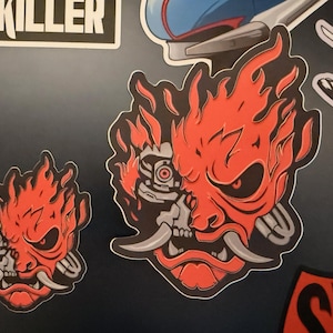 Samurai - Cyberpunk 2077 Vinyl Sticker [two Size Options - 3 Inch and 5 ...