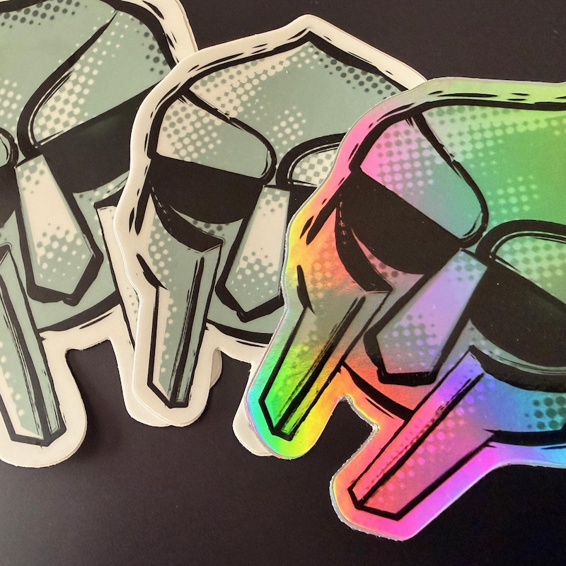 Mf Doom Sticker Laptop - Etsy