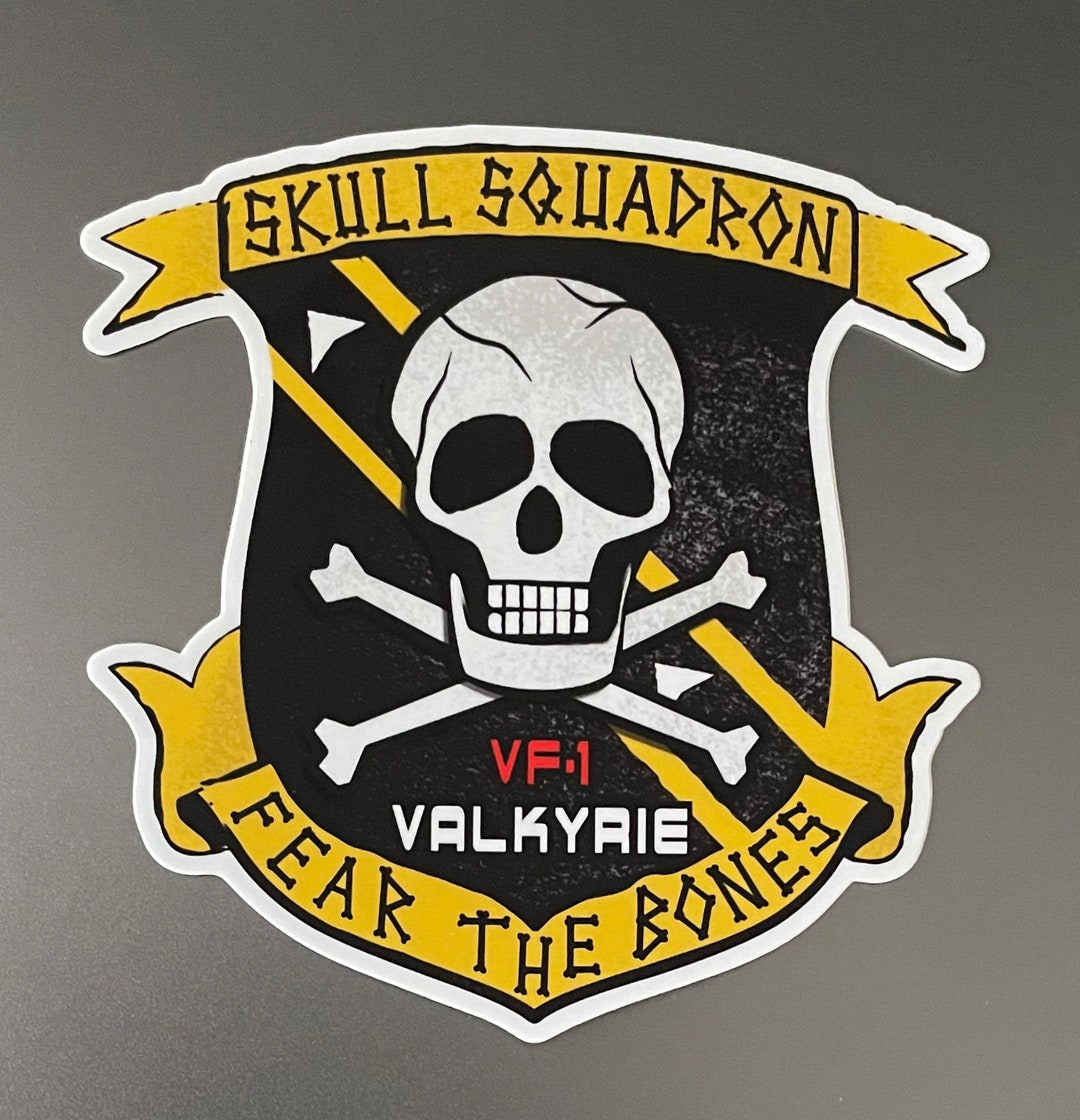 Robotech Skull Squadron Emblem - Etsy