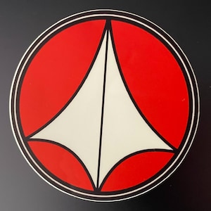 Robotech UN Spacy Emblem [two Size Options - 3 Inch and 5 Inch Circle ...