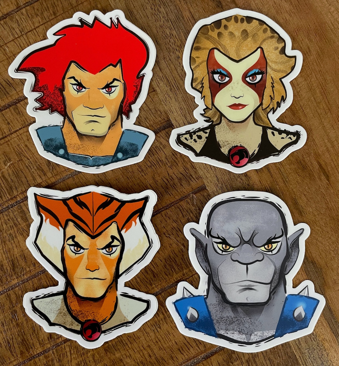 Thundercats Vinyl Stickers - Etsy