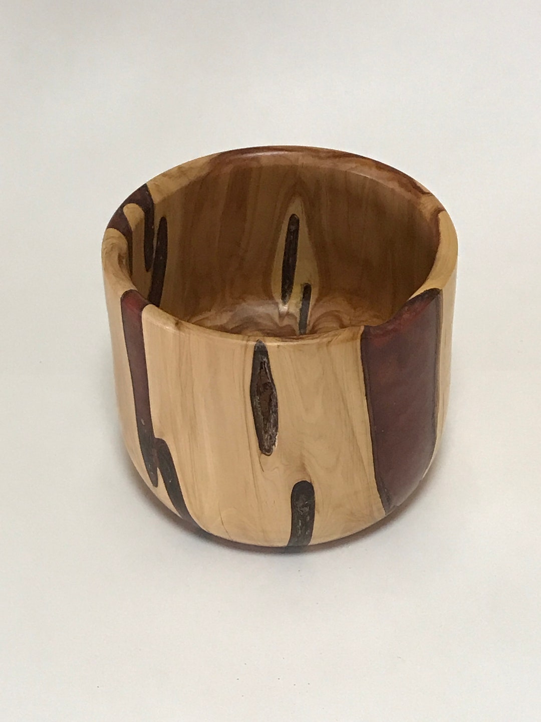 Cardinal Red Cedar Vessel - Etsy