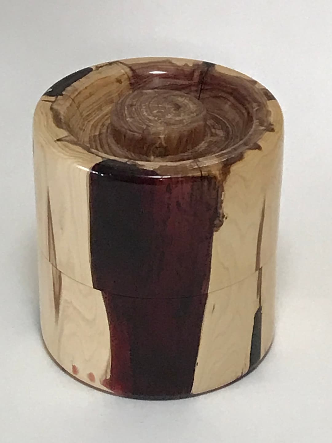 Ruby Red Cedar Box With Lid - Etsy