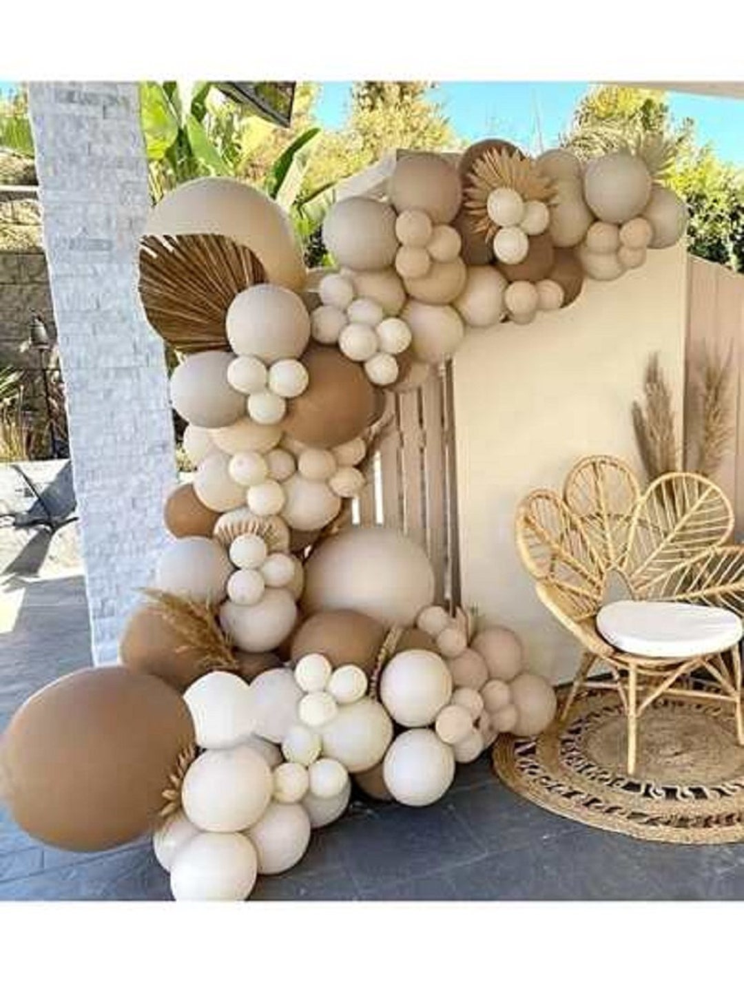 Neutral Balloon Arch Kit Beige Balloon Arch Brown Balloon - Etsy