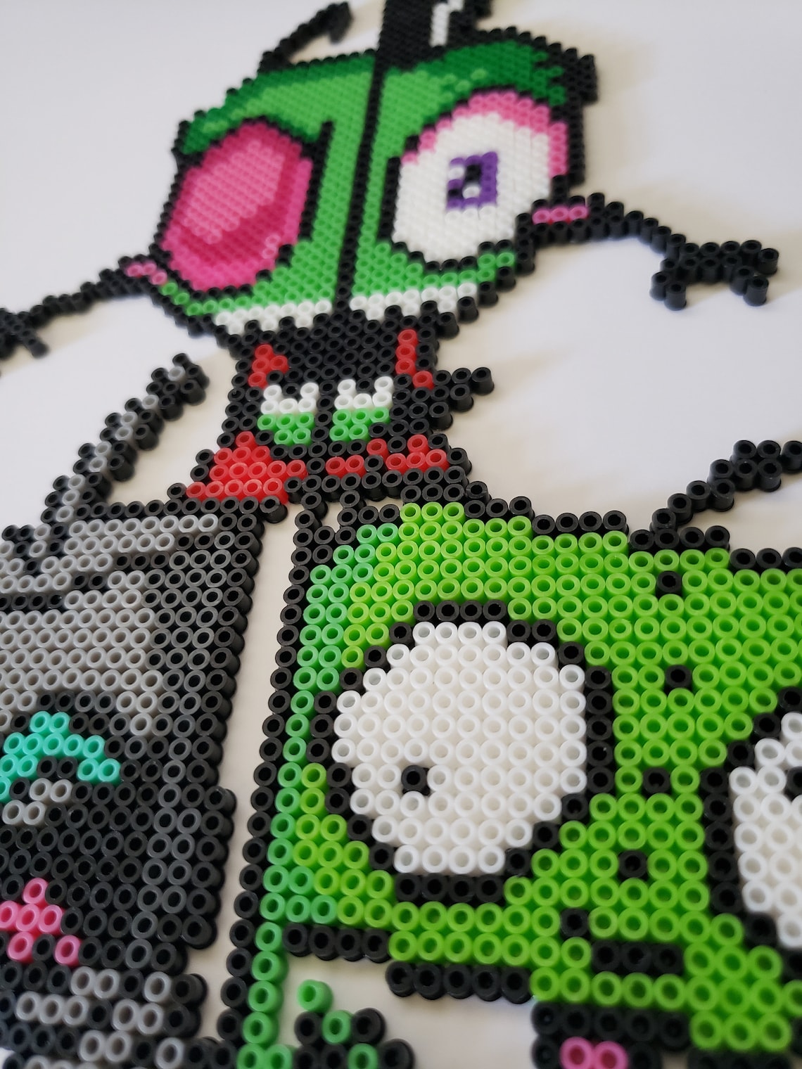 Invader Zim Gir Mini Perler Beads - Etsy