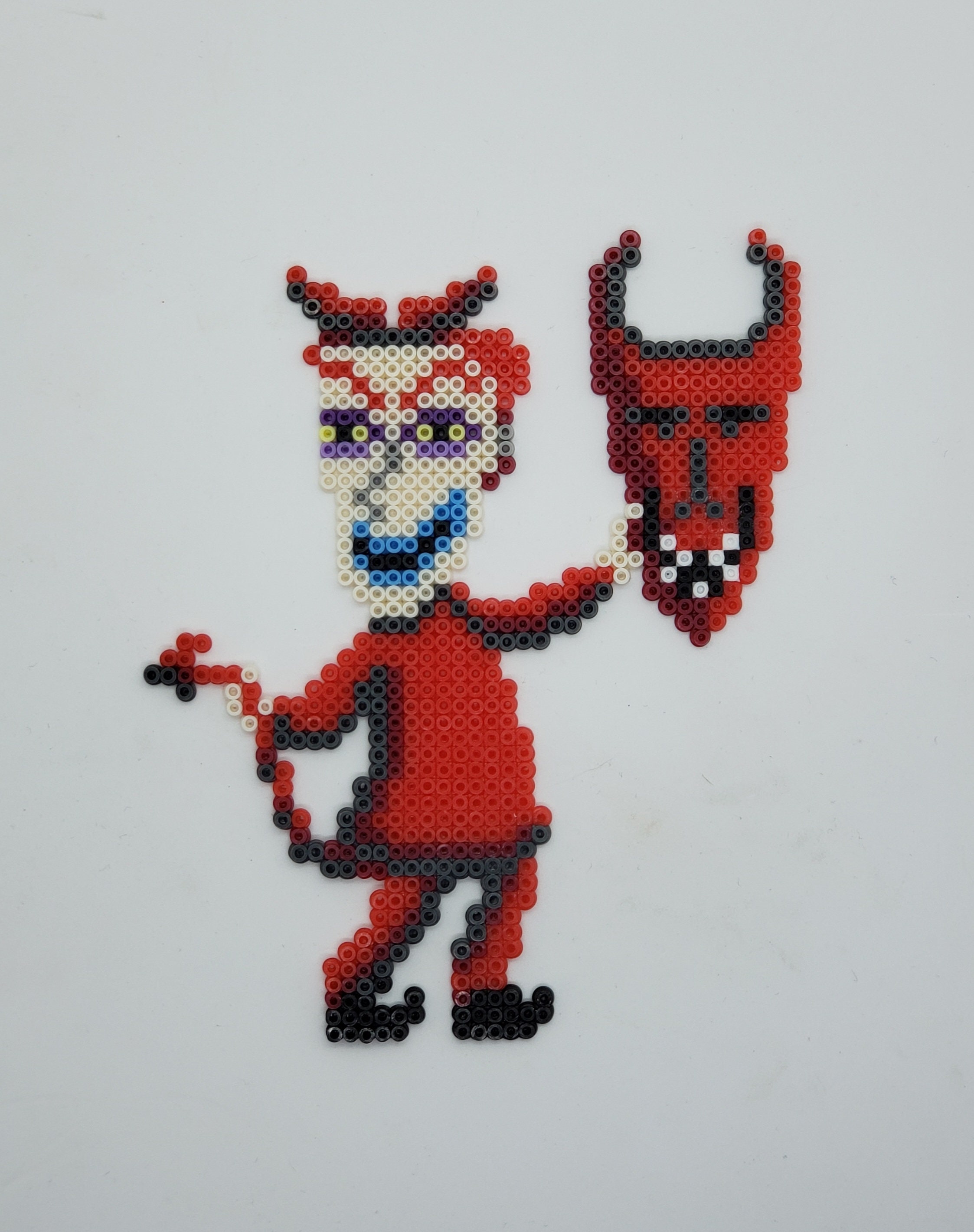 Lock, Shock and Barrel NMBC MINI Perler Bead Creations - Etsy