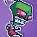 Invader Zim Sprite Mini Perler Bead Creation - Etsy