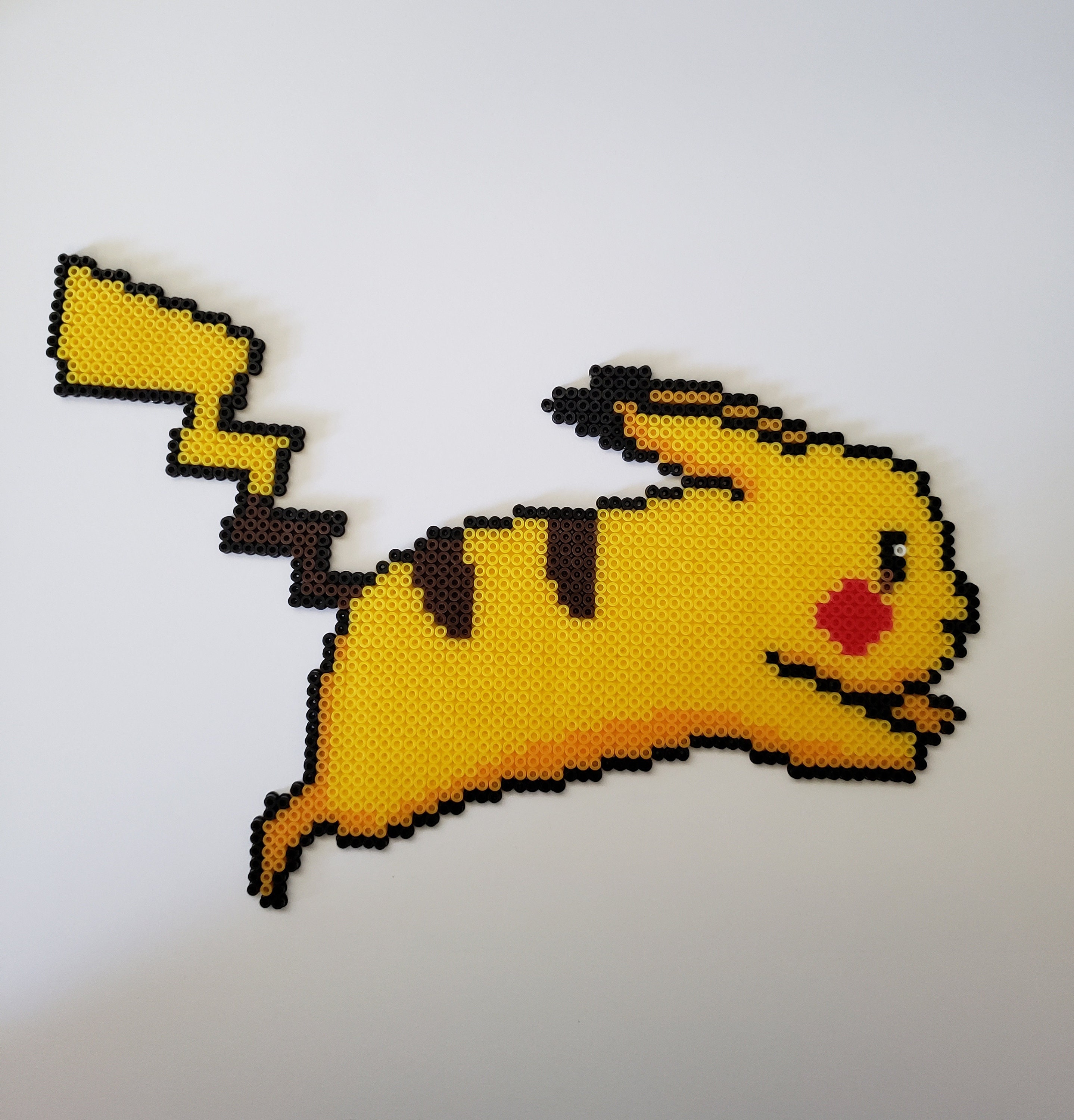 Pikachu (running) Sprite Mini Perler Beads - Etsy