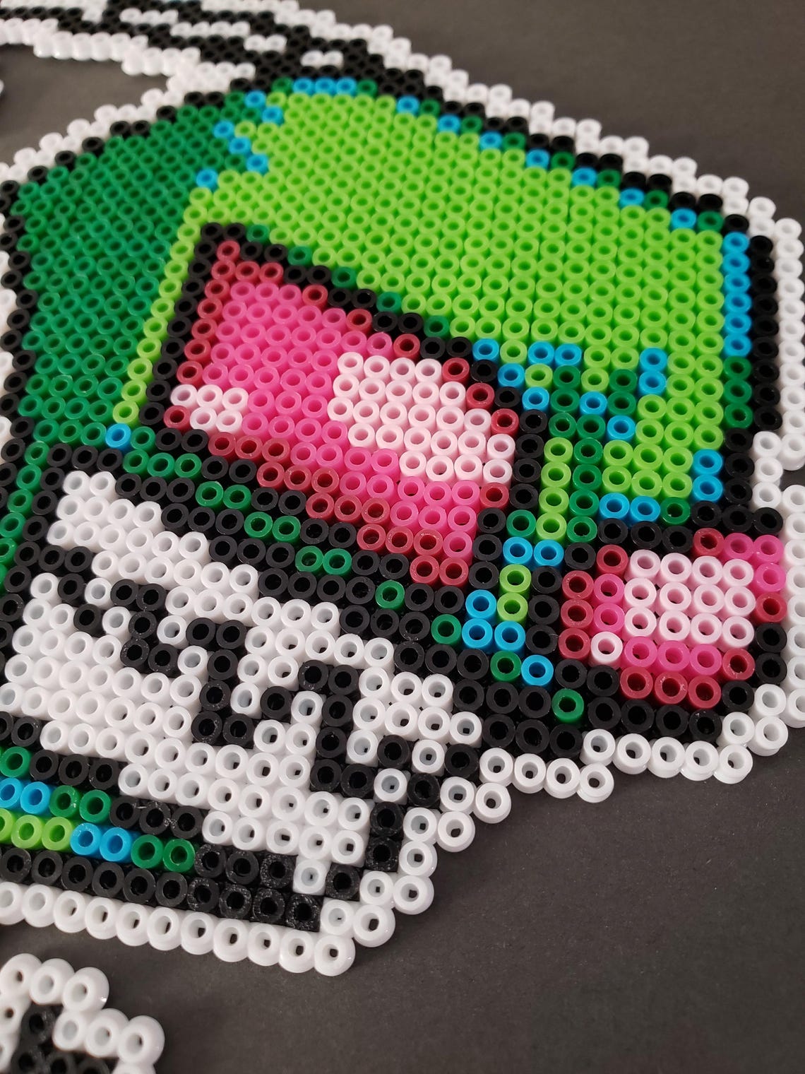 Invader Zim Sprite Mini Perler Bead Creation - Etsy