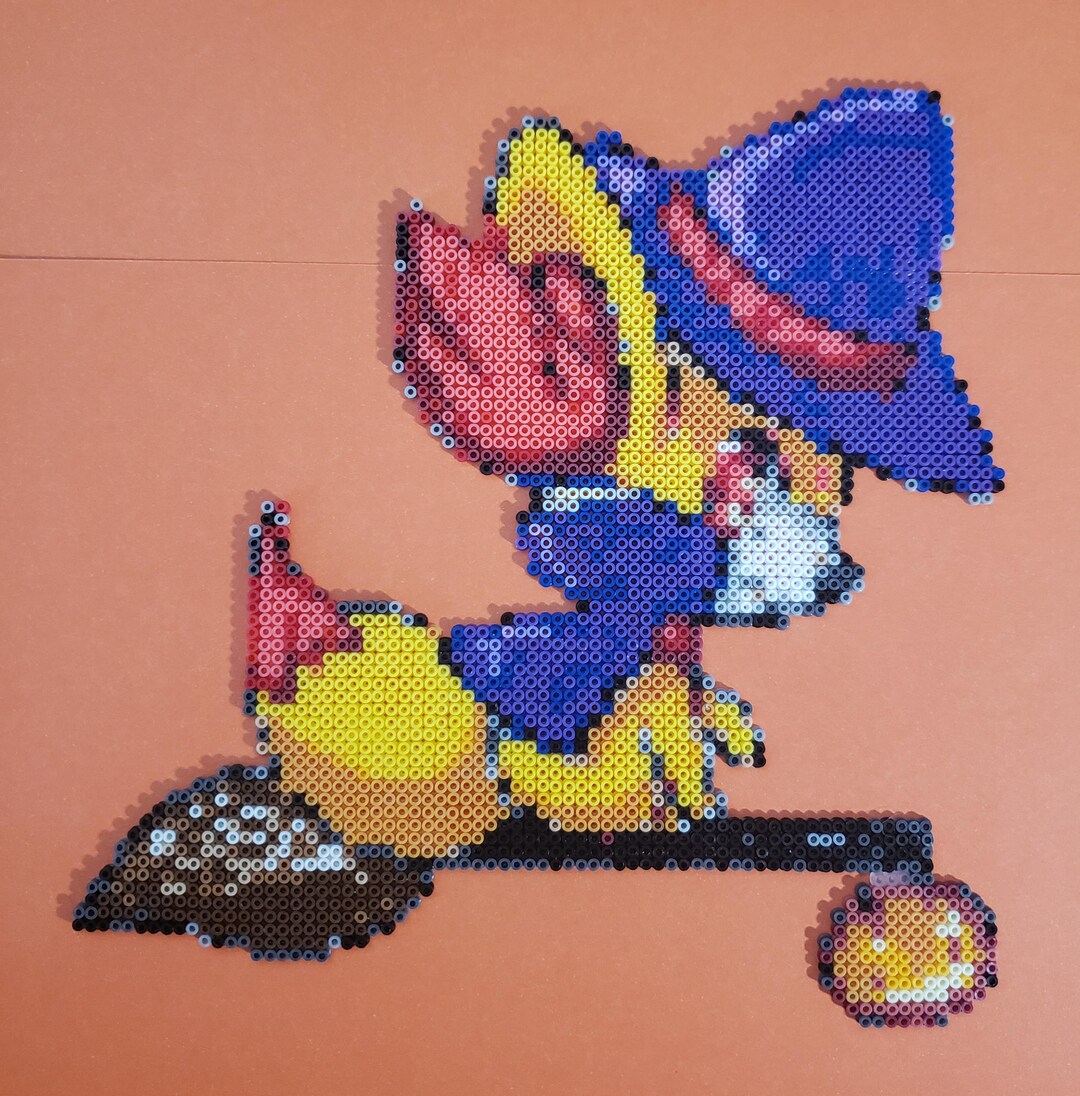 Fennekin With Broom Mini Perler Bead Pokemon Halloween - Etsy