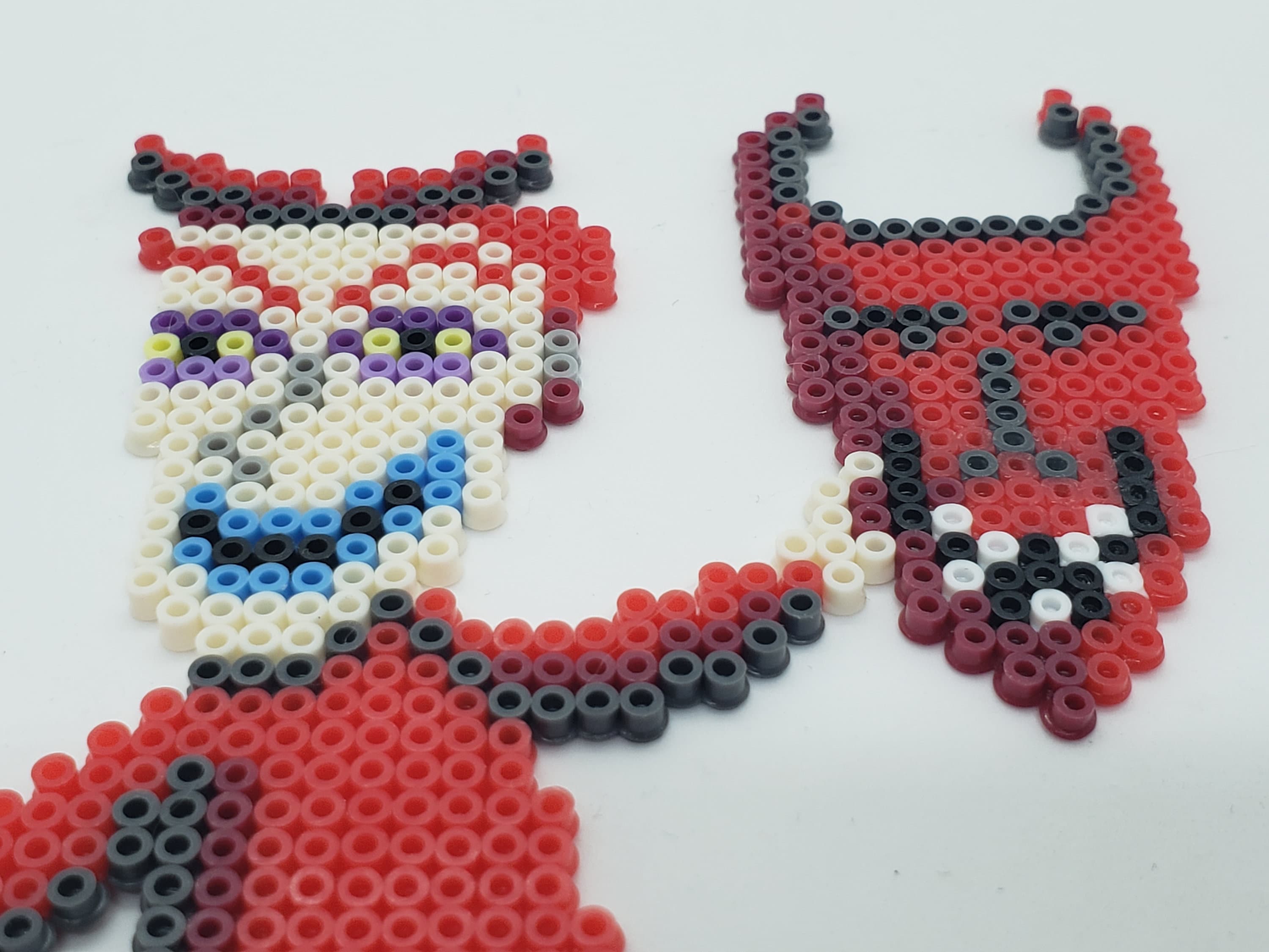 Lock, Shock and Barrel NMBC MINI Perler Bead Creations - Etsy