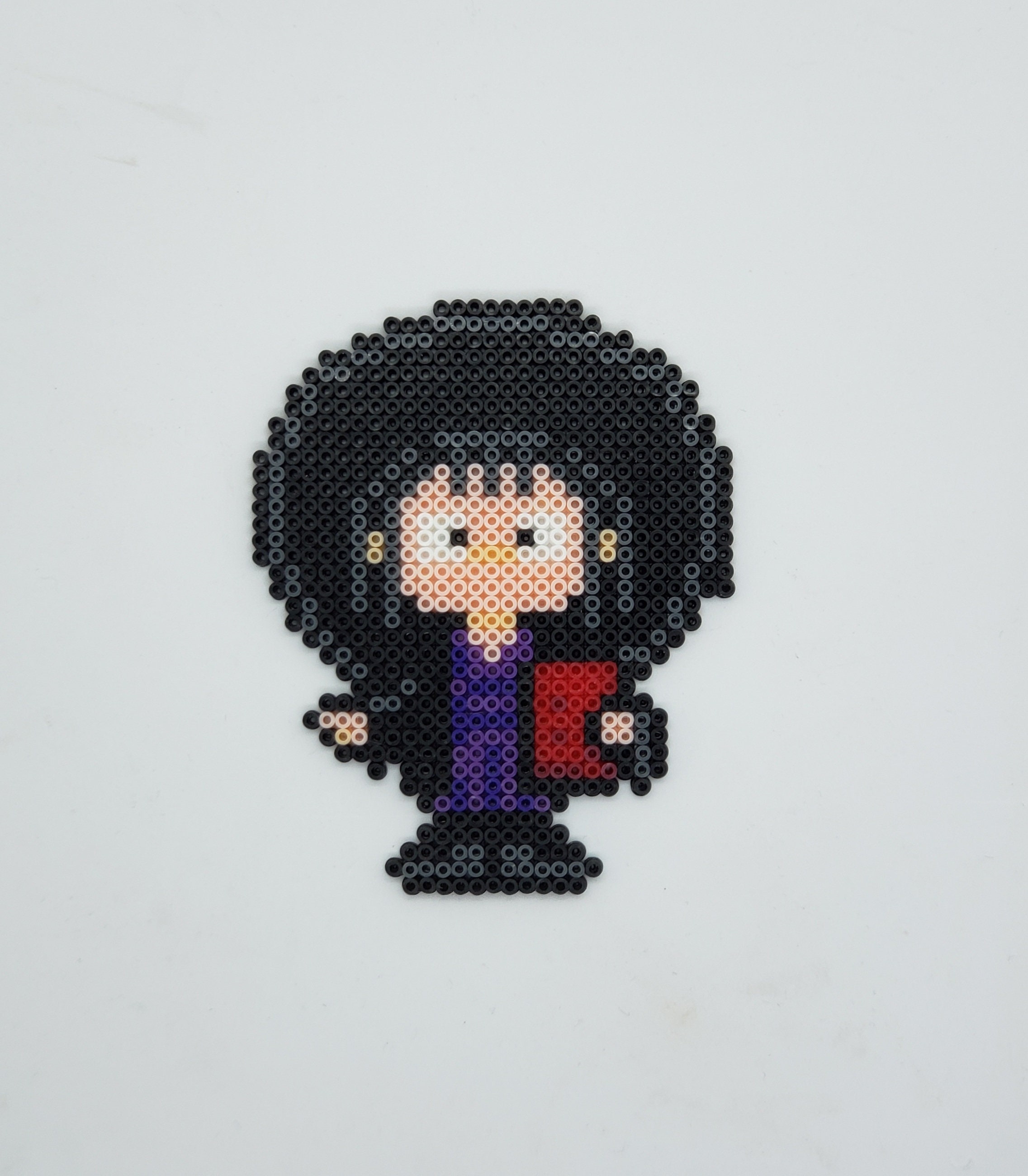 Beetlejuice, Lydia Deetz and Sandworm Mini Perler Bead Creations - Etsy