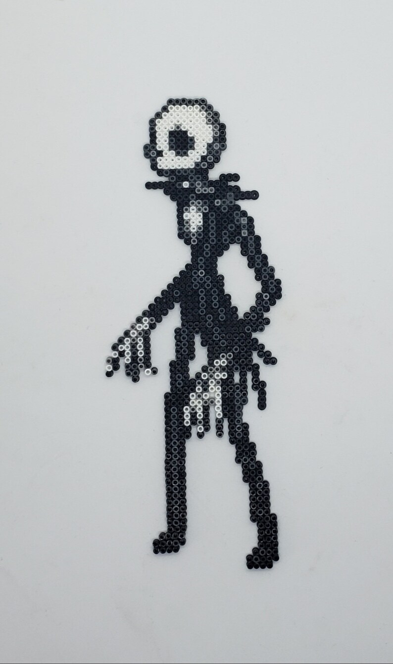 Jack and Sally NMBC MINI Perler Bead Creations - Etsy