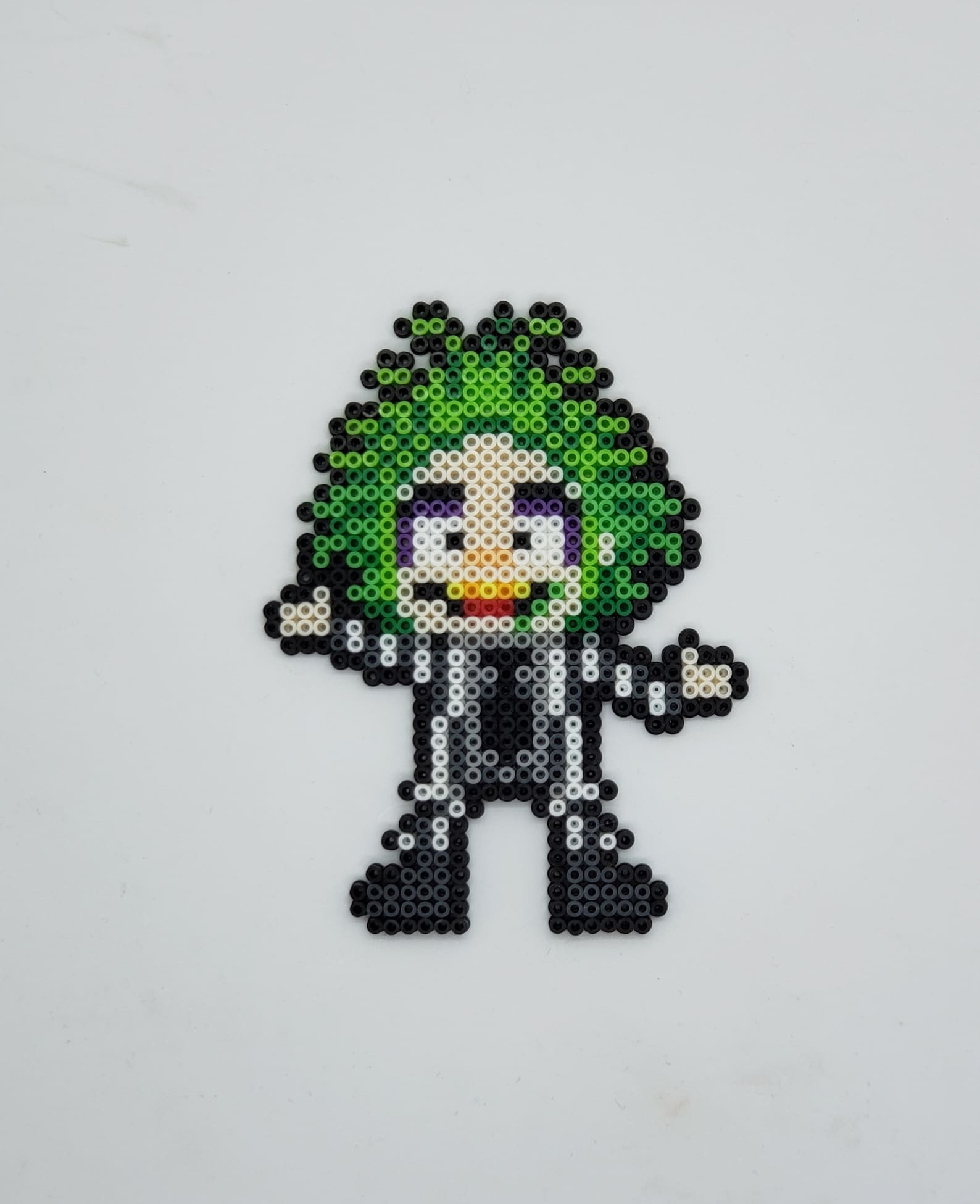 Beetlejuice, Lydia Deetz and Sandworm Mini Perler Bead Creations - Etsy