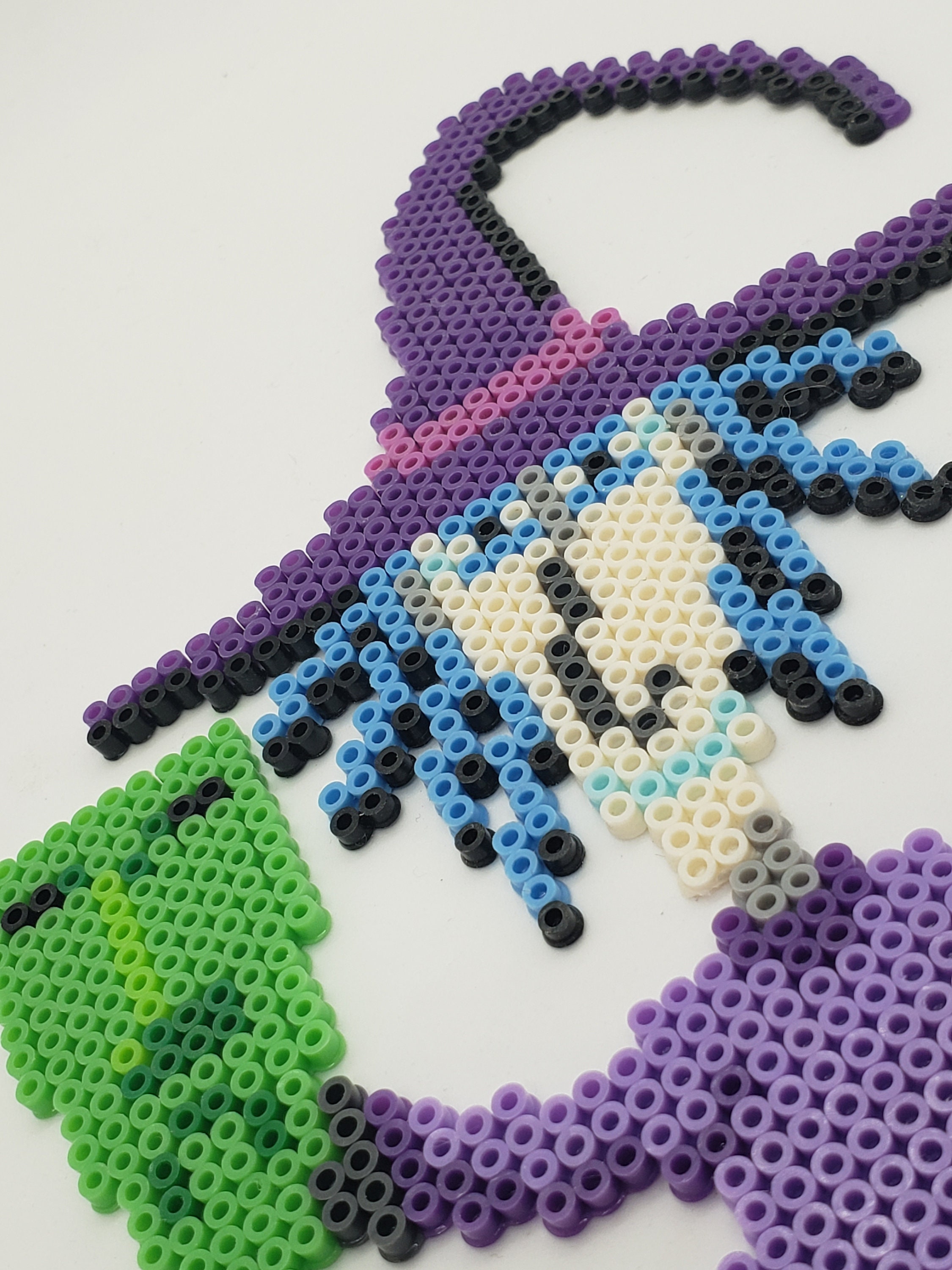 Lock, Shock and Barrel NMBC MINI Perler Bead Creations - Etsy