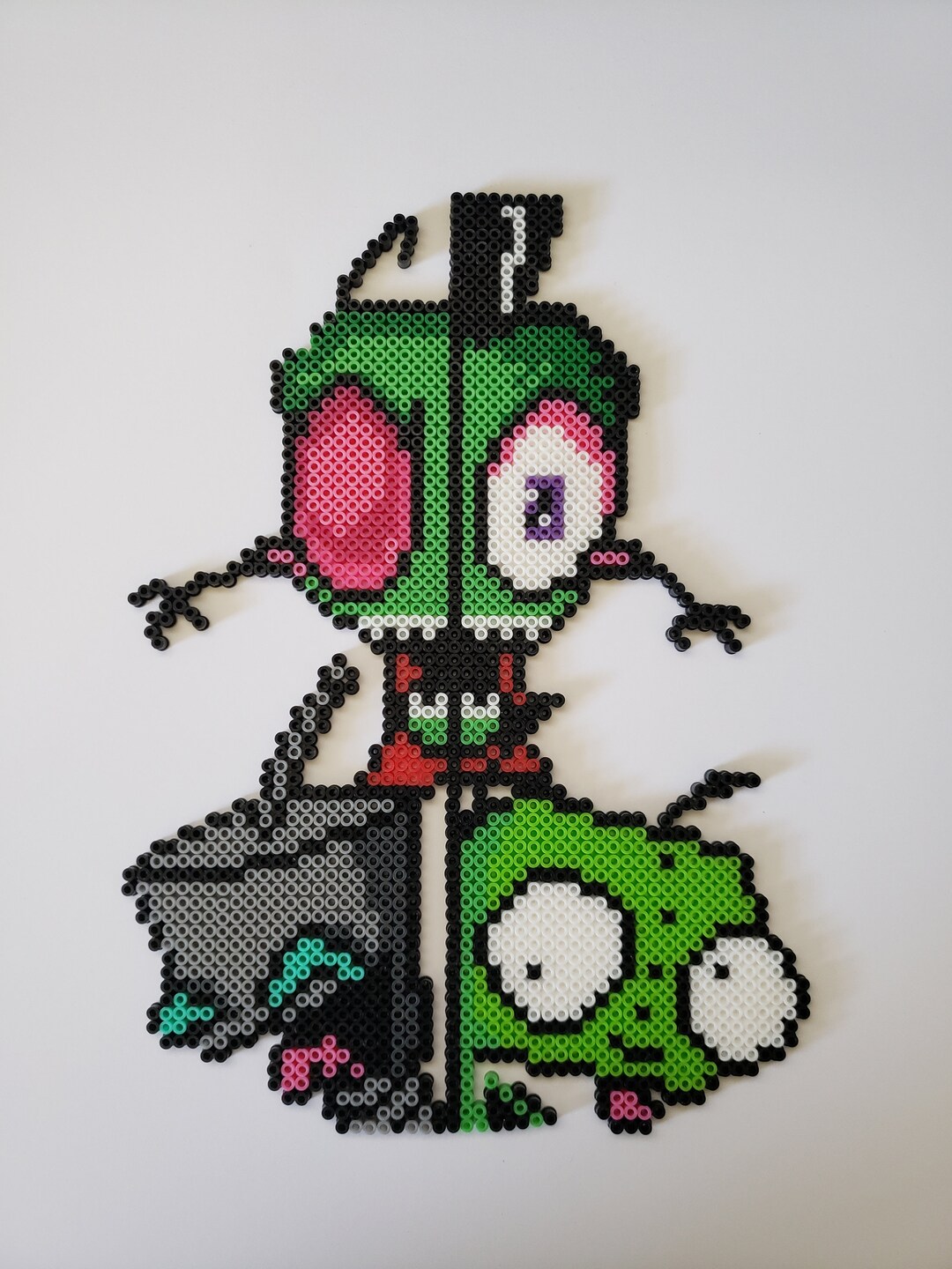Invader Zim Gir Mini Perler Beads - Etsy