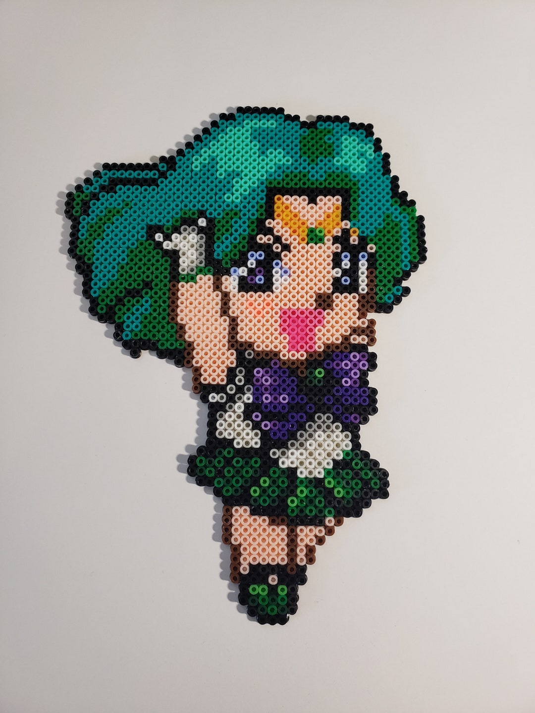 Sailor Neptune Sailor Moon Mini Perler Bead Creation - Etsy