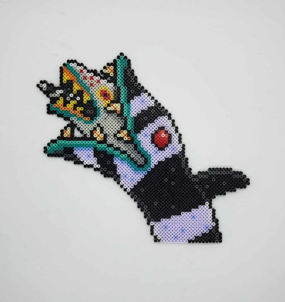 Beetlejuice, Lydia Deetz and Sandworm Mini Perler Bead Creations - Etsy