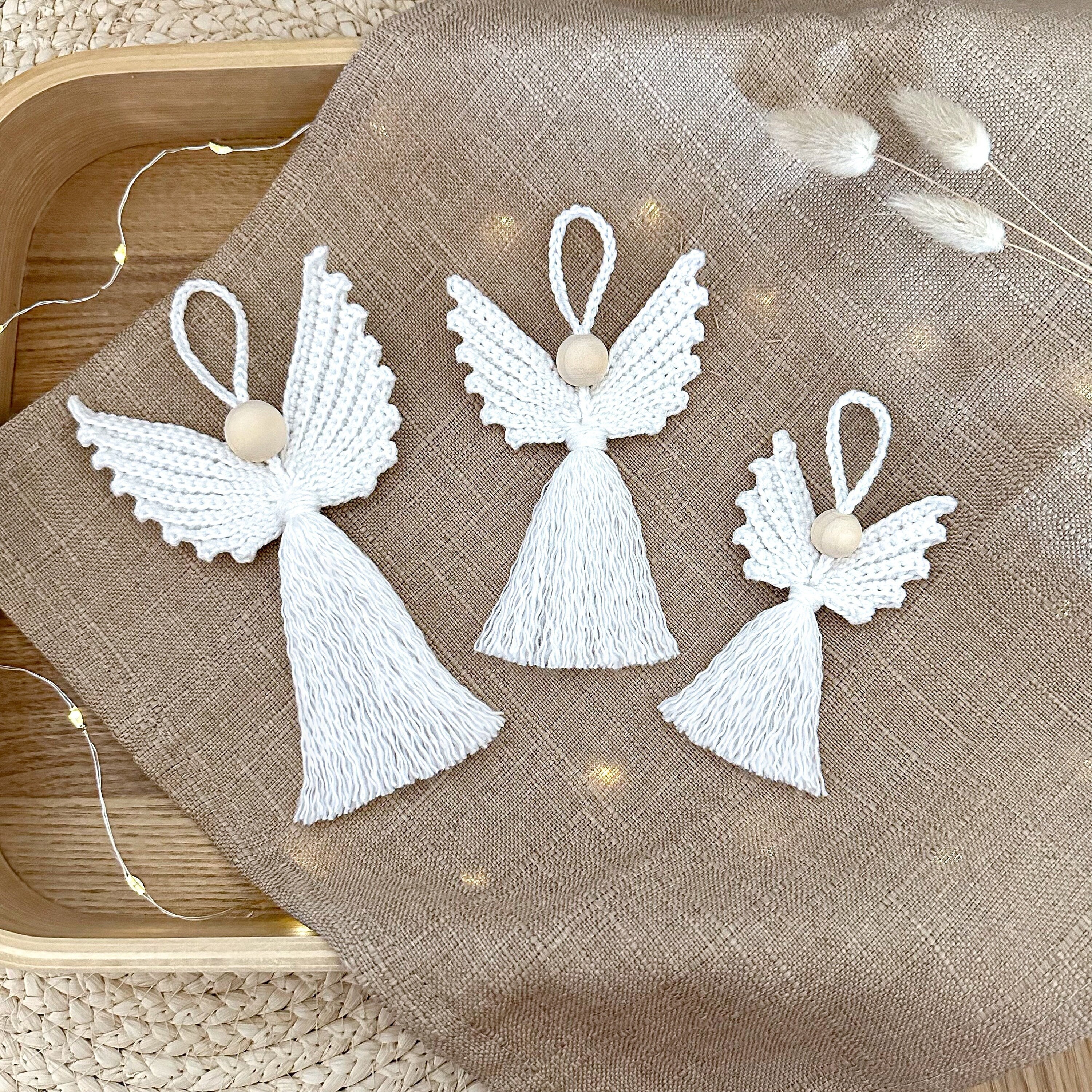PATTERN: Crochet Angels "freja" 3 Sizes, Christmas Ornaments, Home ...