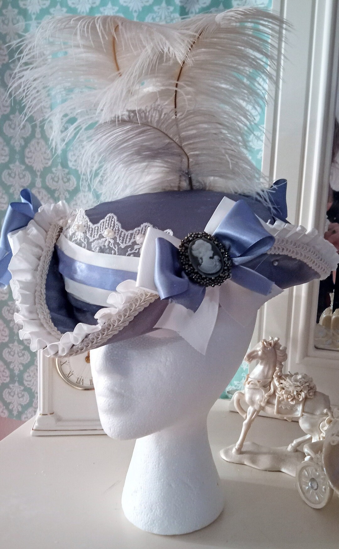 Marie Antoinette/ Rococo/ Late Baroque Style Ladies Tricorn - Etsy