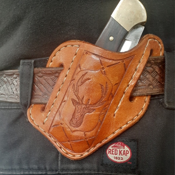 Folding Knife Sheath - Etsy