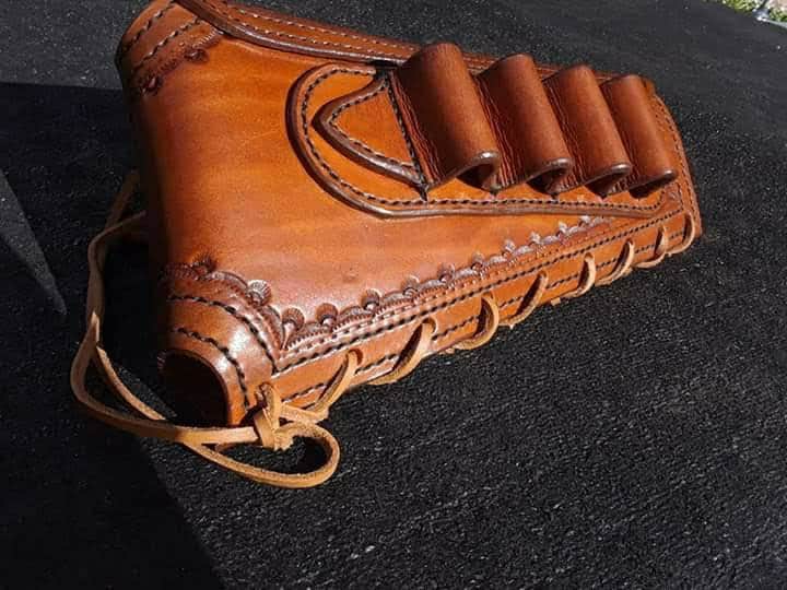 Leather Shotgun Shell Holder
