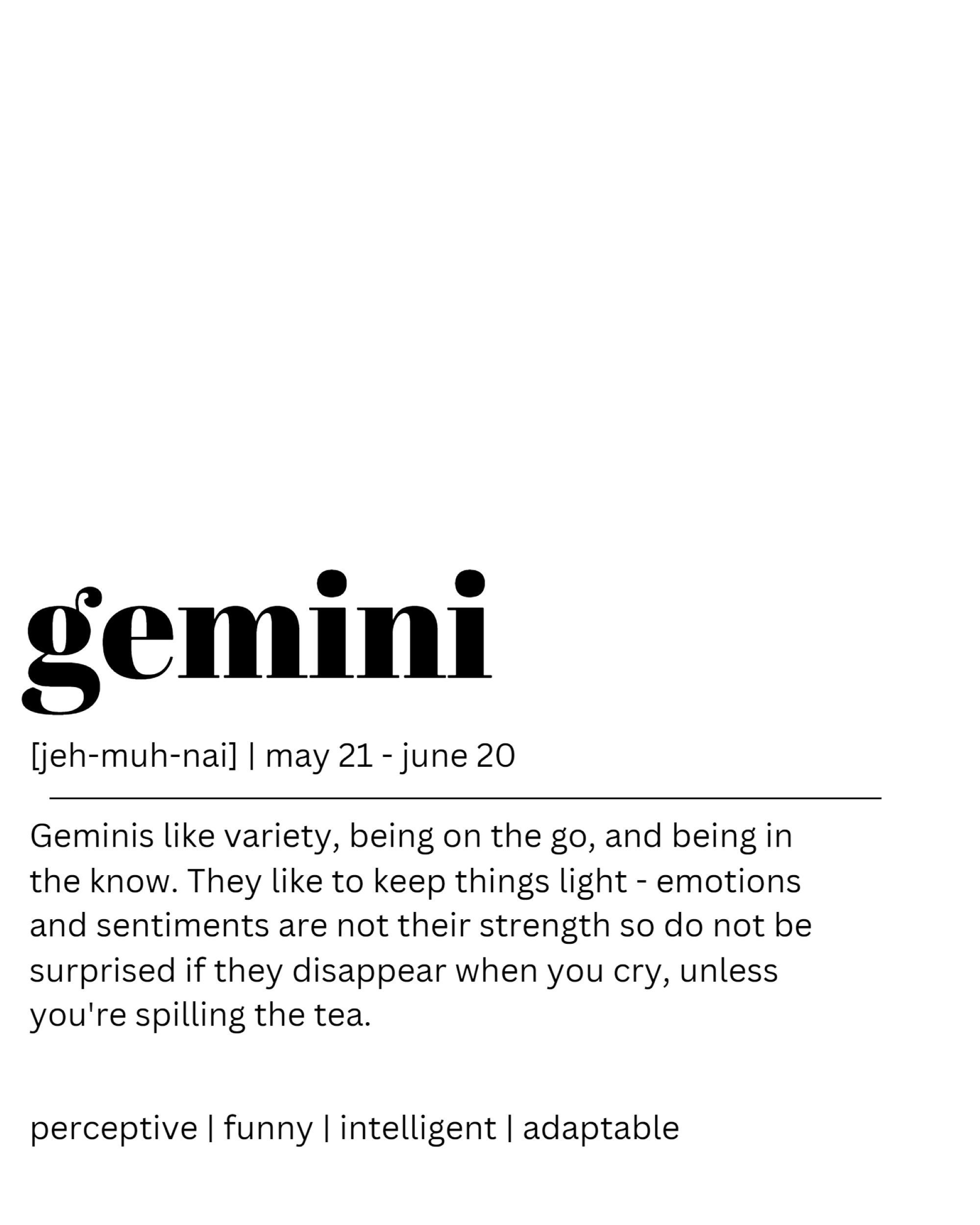 What Does Gemini Mean